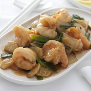 King Prawn with Ginger & Spring Onions | Romford China Town
